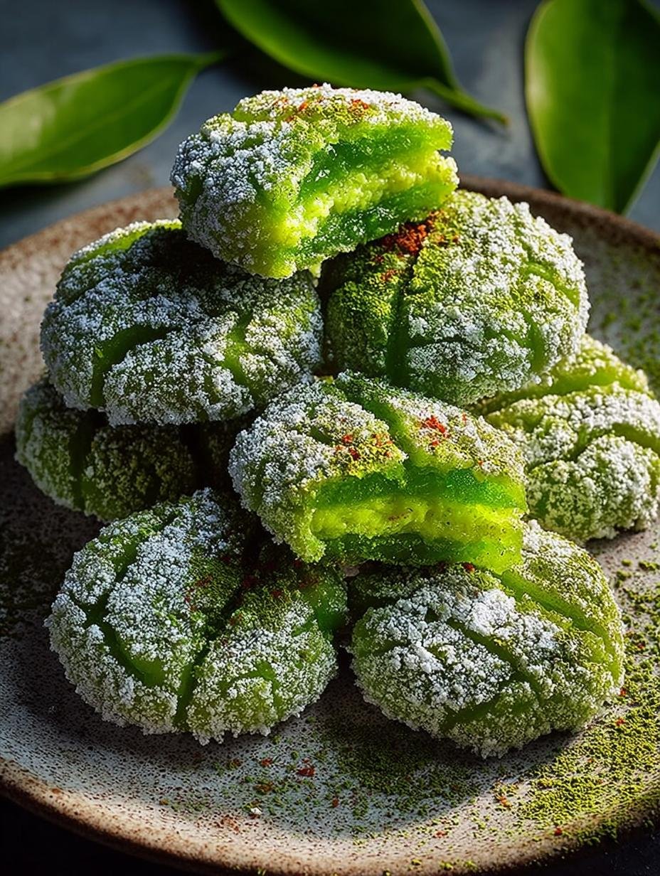 Buko Pandan Crinkles: 7 Irresistible Tropical Cookies - keepityummy