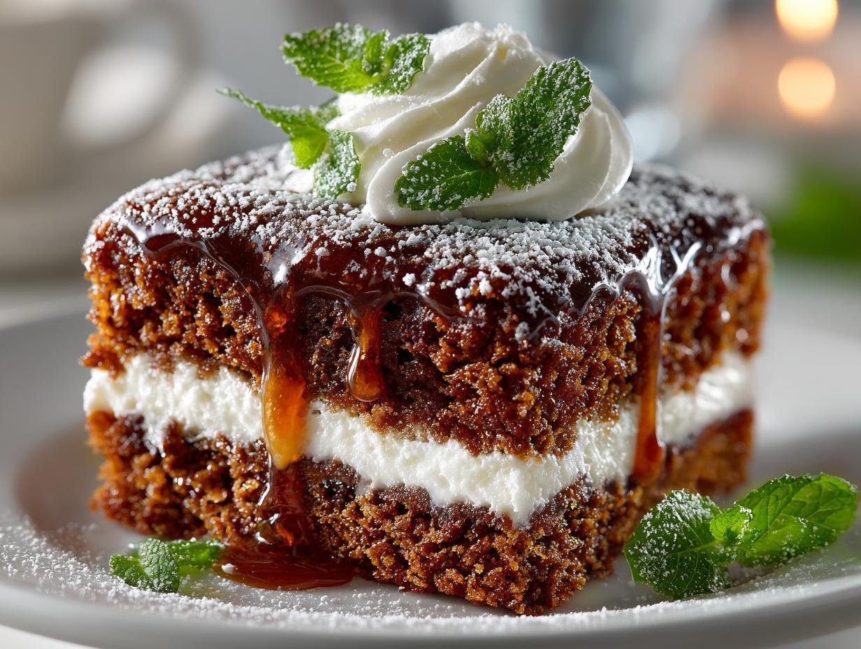 Delicious Gingerbread Crazy Cake for the Holidays - keepityummy