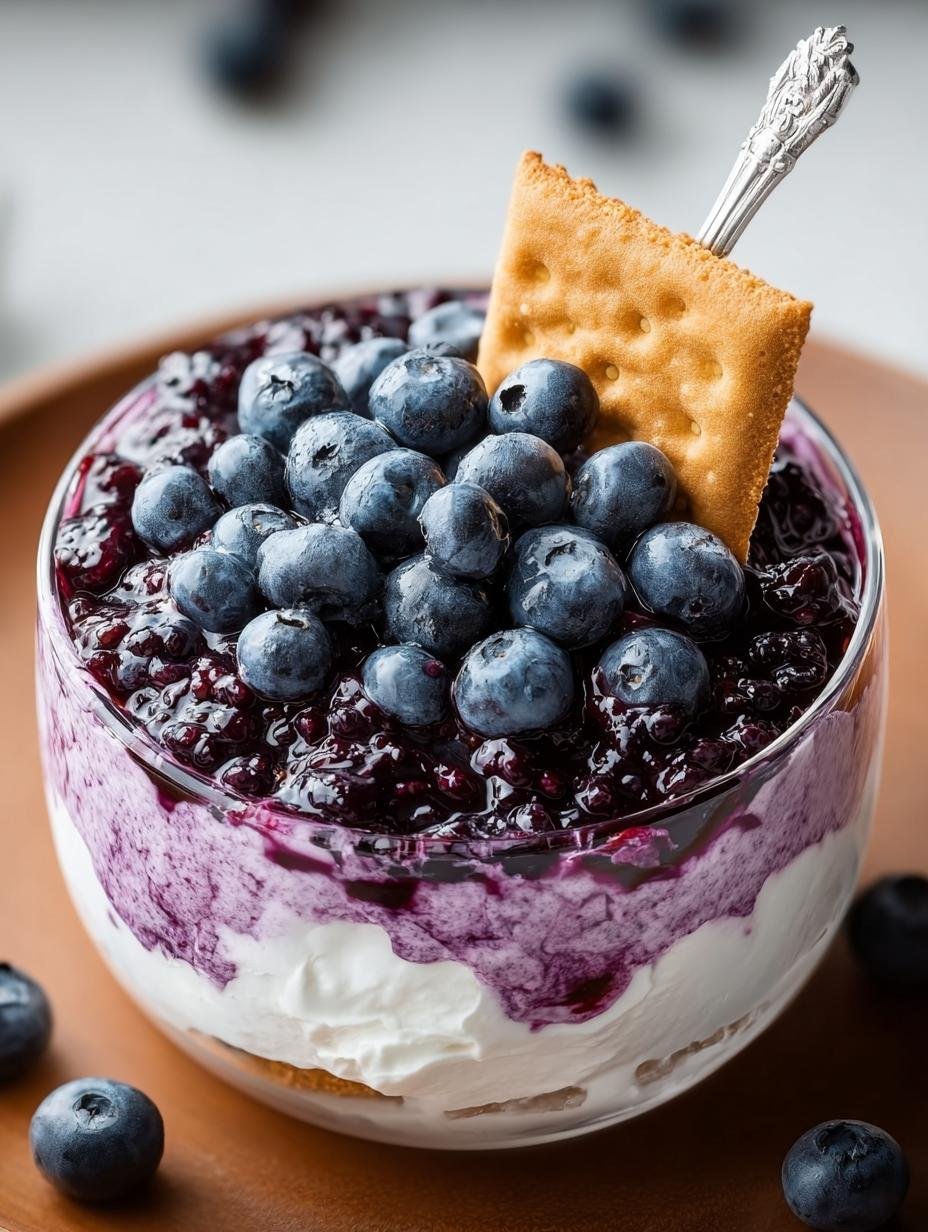 Blueberry Cheesecake Dip: 5-Minute Creamy Delight - keepityummy