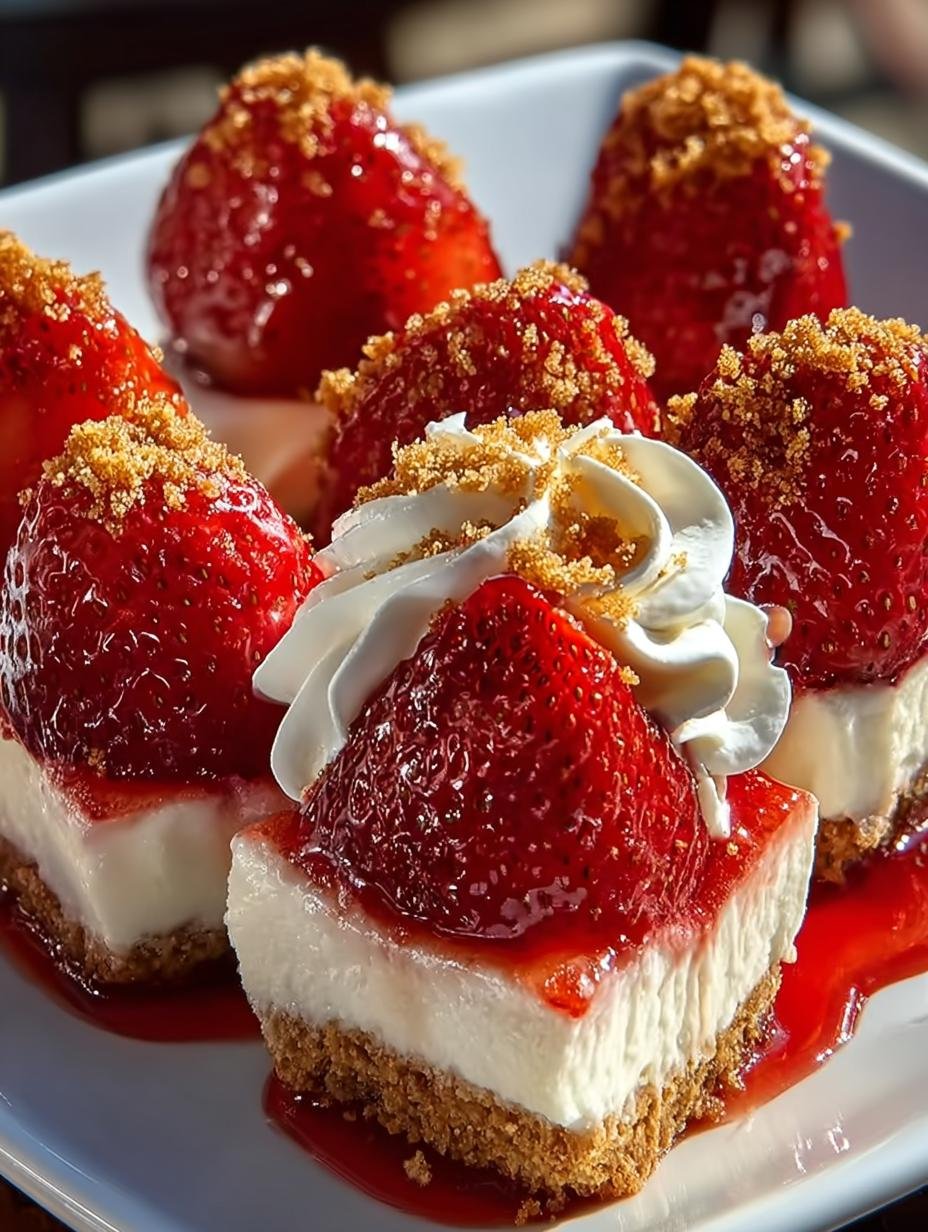 Cheesecake Deviled Strawberries: 12 Bite-Sized Delights - keepityummy