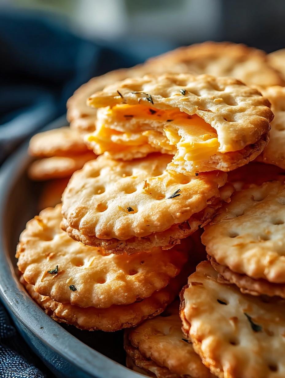 Copycat Ritz Cheese Cracker: 7 Irresistible Secrets - keepityummy