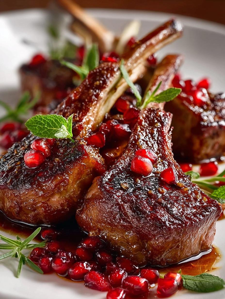 Fancy Pomegranate Lamb Chops: 5 Reasons to Indulge Tonight - keepityummy