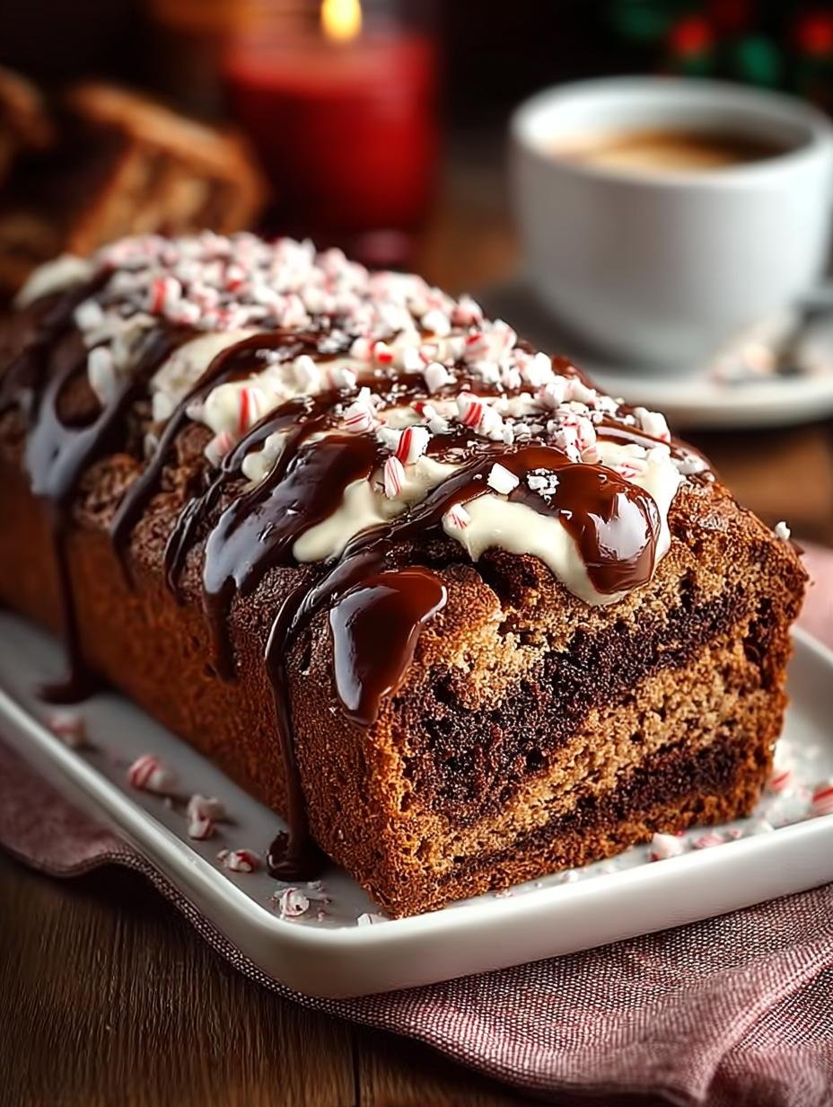 Delicious Peppermint Mocha Bread for Holiday Cheer - keepityummy