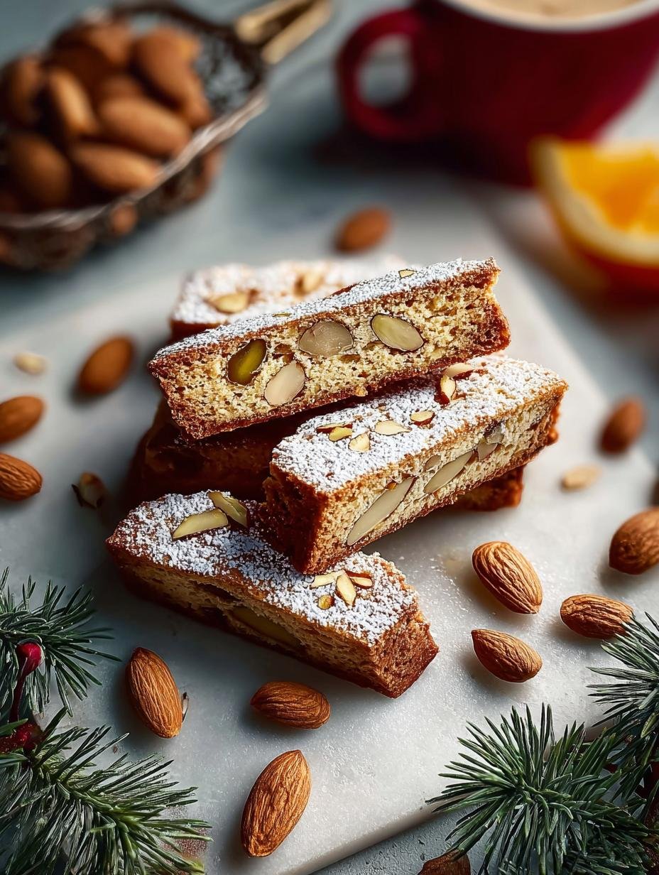 Irresistible Almond Orange Cardamom Biscotti Recipe - keepityummy