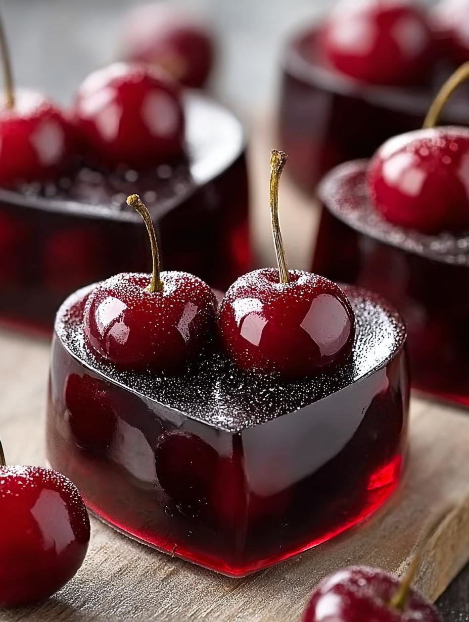 Delicious Cherry Cordial Hearts for Gifting and Indulging - keepityummy