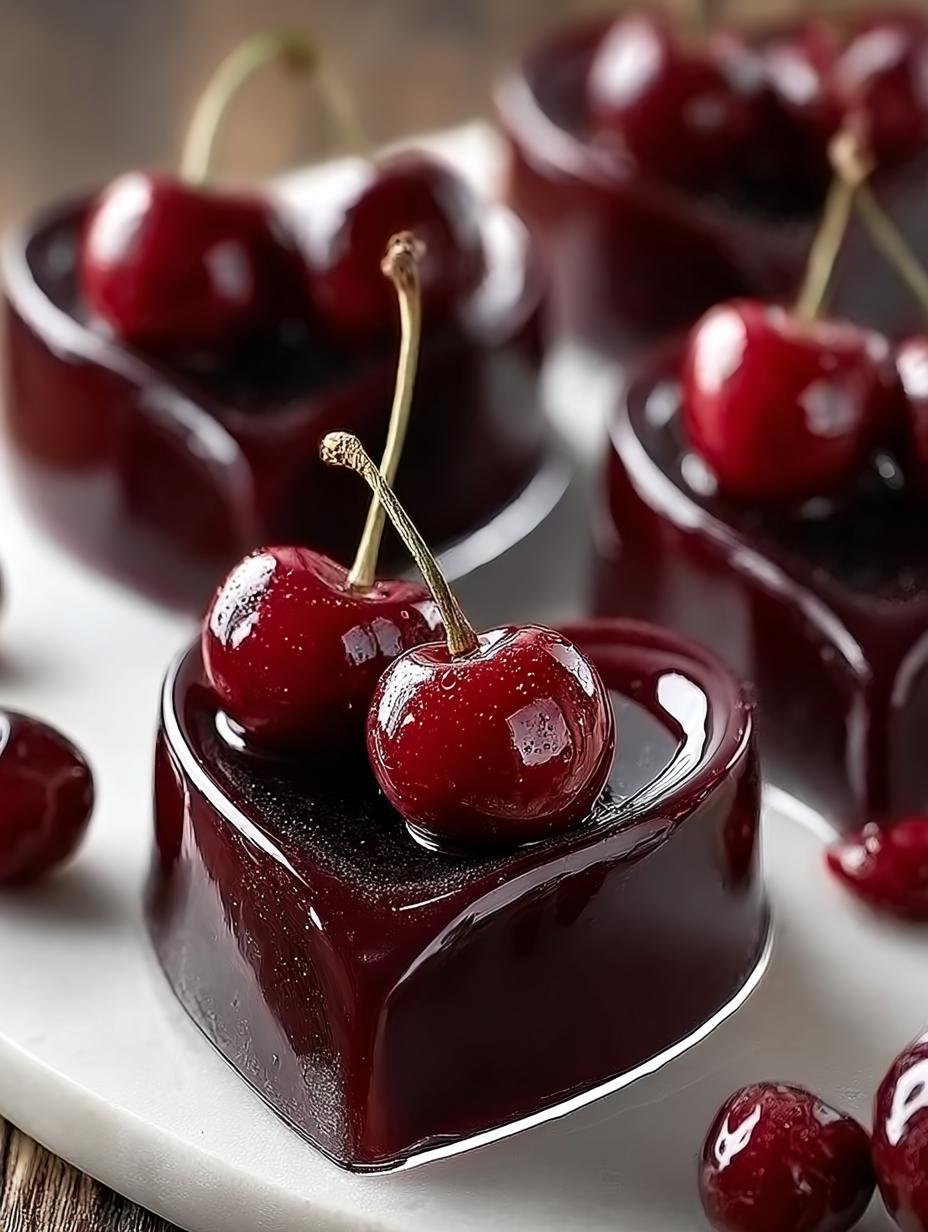 Delicious Cherry Cordial Hearts for Gifting and Indulging - keepityummy