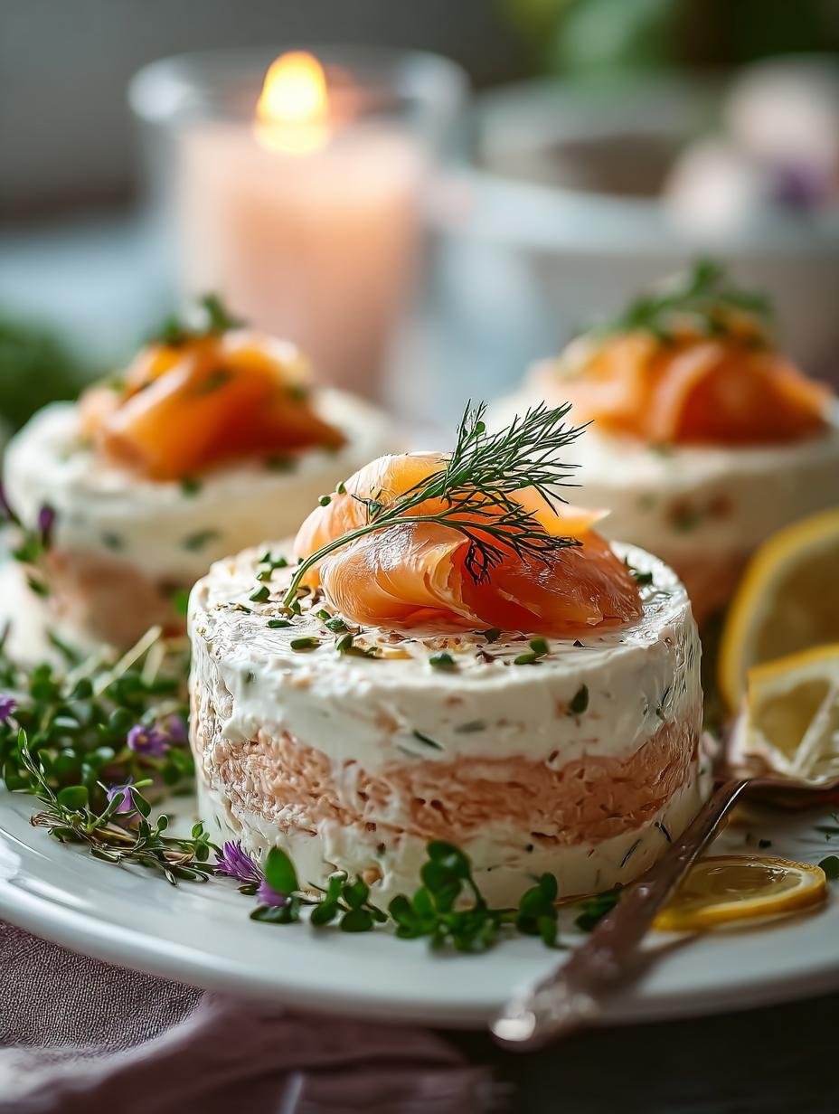 Irresistible Savory Salmon Mousse for Effortless Entertaining - keepityummy