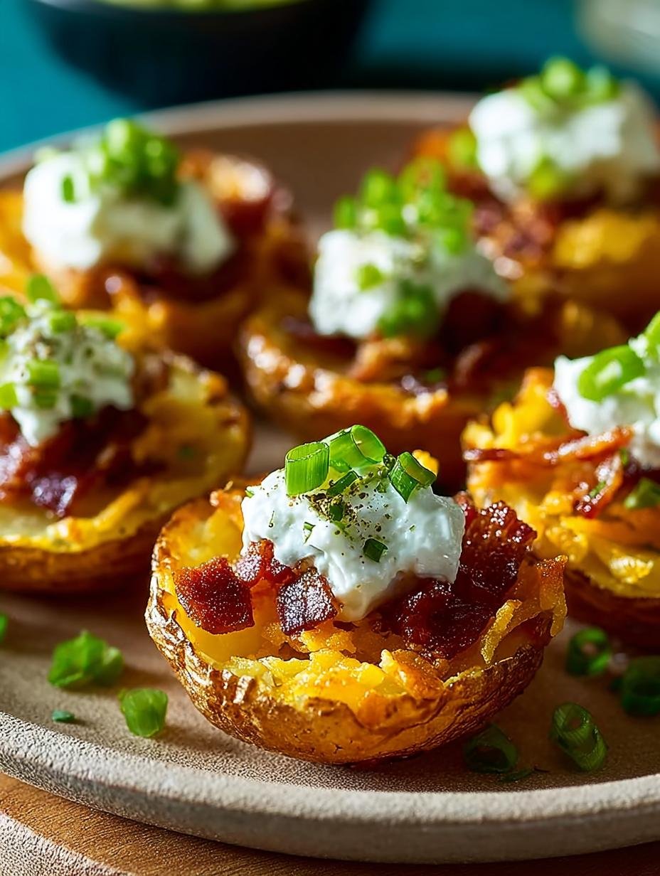 Delicious Crunchy Mini Potato Skins for Any Occasion - keepityummy